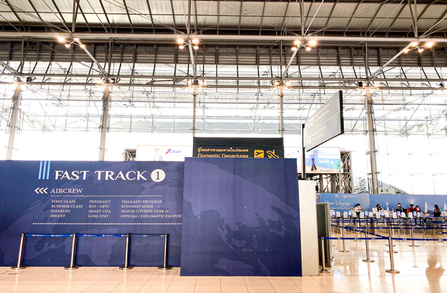 Suvarnabhumi Airport VIP Fast-Track Immigration Service